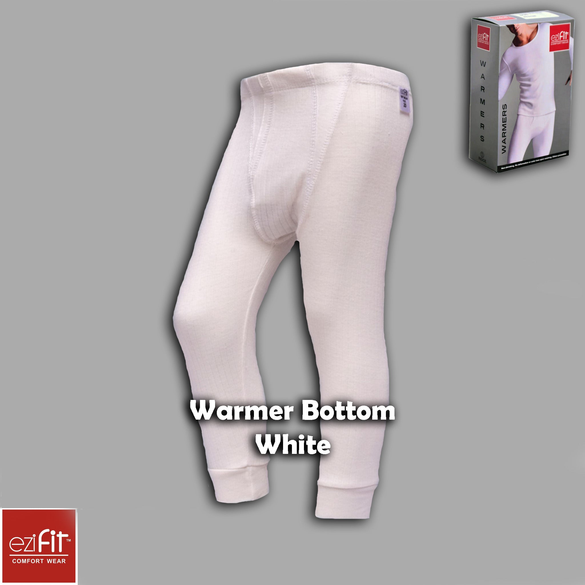 WHITE EziFit Long Drawer Warmer Bottom – Ezifit - comfort wear
